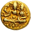 Gold Half Varaha Coin of Harihara II of Vijayanagara Empire. | Auction ...