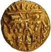 Gold Half Varaha Coin of Hari Hara Ii of Sangama Dynasty of ...