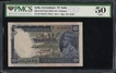 PMCS Graded 50 Ten Rupees Banknote of King George V of 1935 Signed by J ...