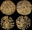 Exceedingly Rare Gold Kahavanu Coin of Rajendra Chola of Chola Empire ...